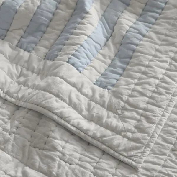 BOLL & BRANCH Shoreline Quilt Set, King/cal King