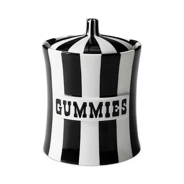 Jonathan Adler Vice 'gummies' Canister - Black