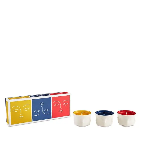 Jonathan Adler Muse Couleur Votive Candle, Set Of 3 - No Color