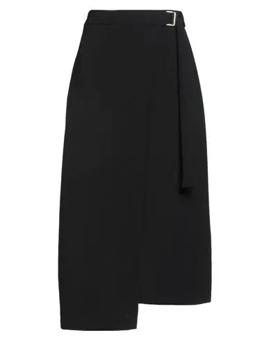 Alpha Studio Midi Wrap Skirt With Buckle Fastening