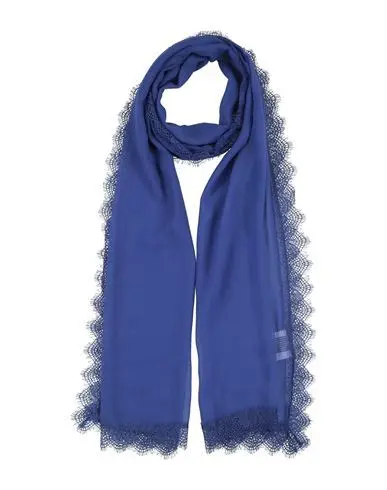 Alberta Ferretti Scarf Silk, Polyamide - Blue