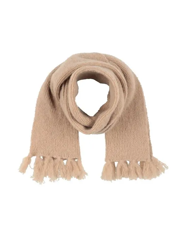 MSGM Scarf Merino Wool, Polyamide, Elastane - Camel