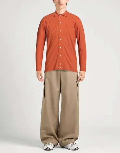 ZANONE By Slowear Shirt Size Cotton - Orange