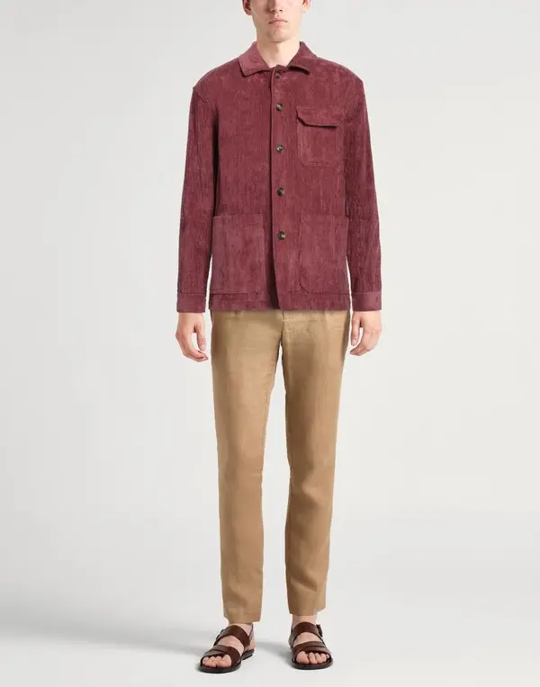 LARDINI Jacket Antique Rose Size Viscose, Cotton, Elastane