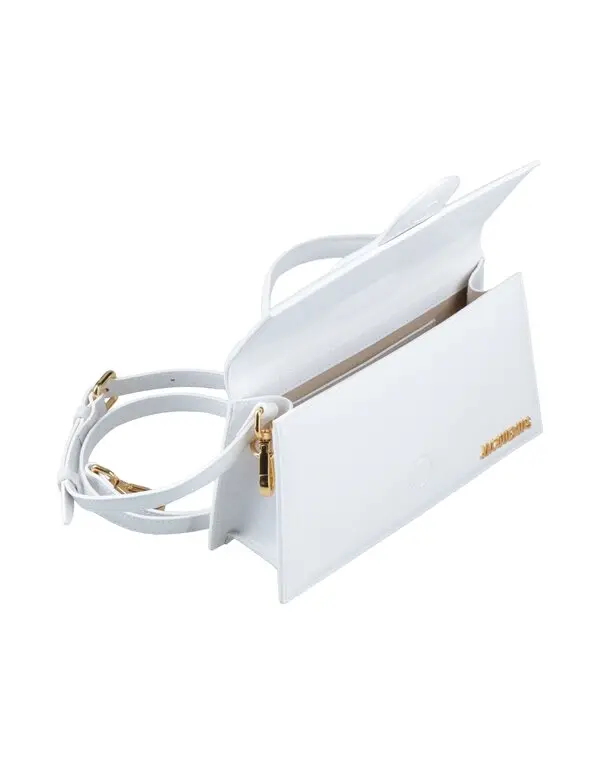 Jacquemus Le Grand Bambino Leather Handbag - White