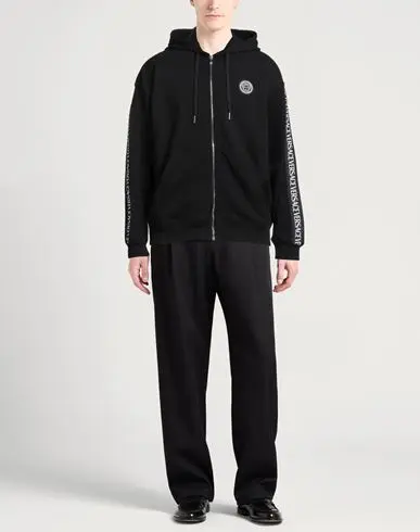 Versace Cotton Blend Zip-up Hoodie