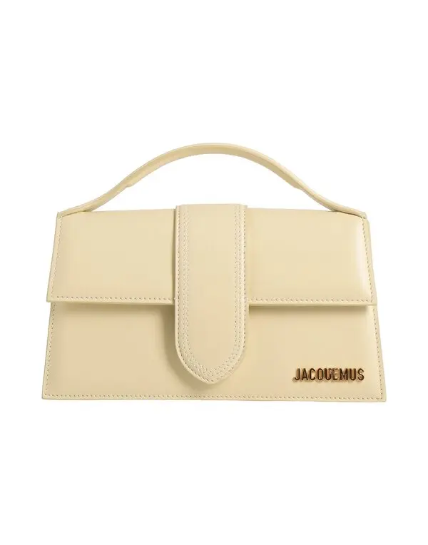 Jacquemus Flap Bag In Suede - Ivory