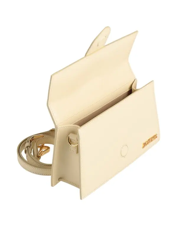 Jacquemus Flap Bag In Suede - Ivory
