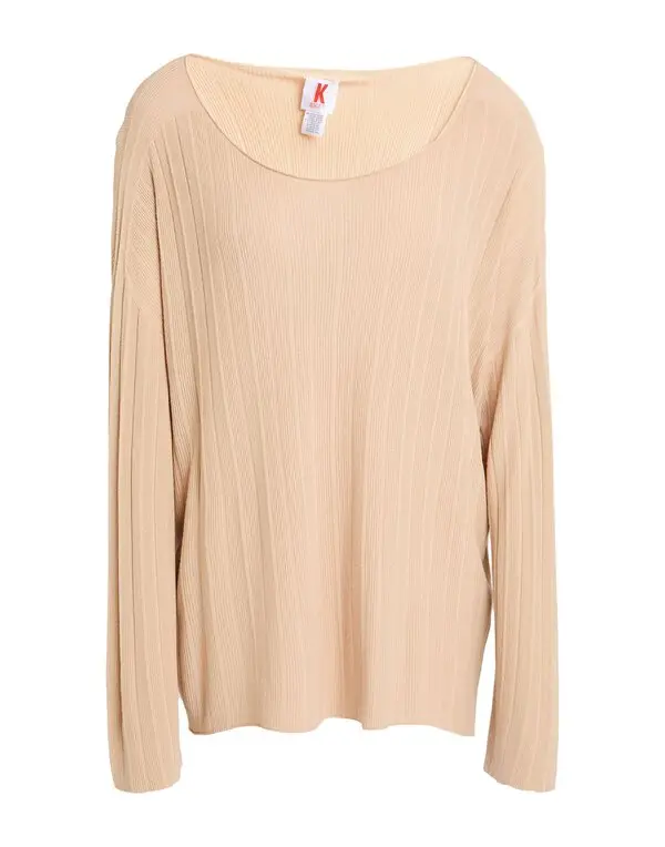 KONTATTO Knitted Scoop Neck Sweater