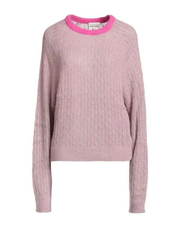 SEMICOUTURE Sweater In Alpaca Wool Blend