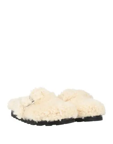 JIL SANDER Shearling Mules
