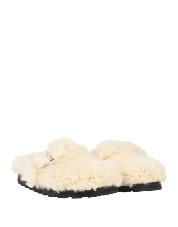 JIL SANDER Shearling Mules