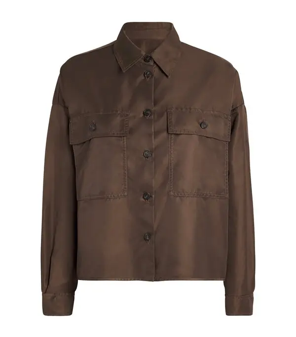 Max Mara Pocket-detail Bomber Jacket