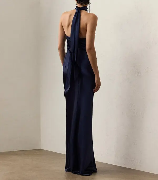 Ralph Lauren Chilton Dress - Navy | Editorialist