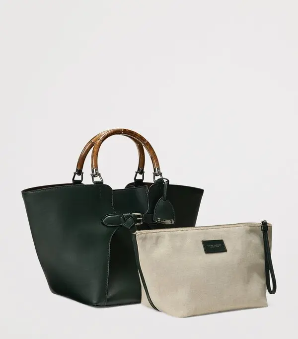 Ralph Lauren Leather Tote Bag