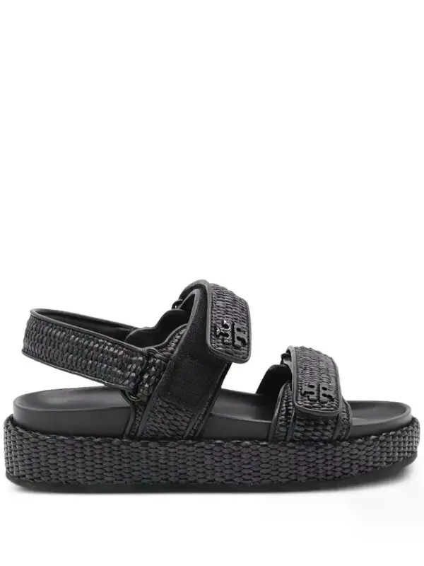 Tory Burch Kira Woven Platform Sandals