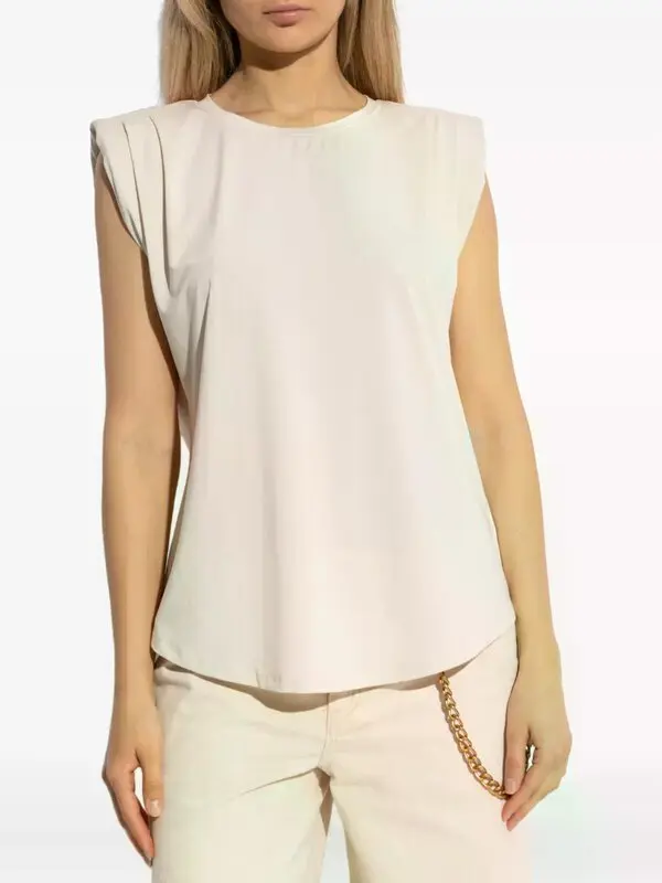 Michael Kors Padded-shoulder Top