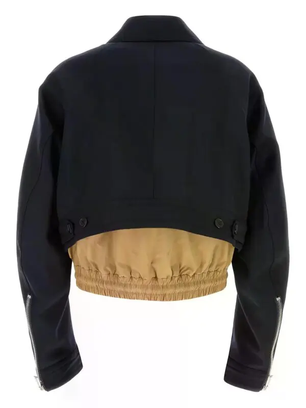 Dsquared2 Cotton-blend Cropped Jacket
