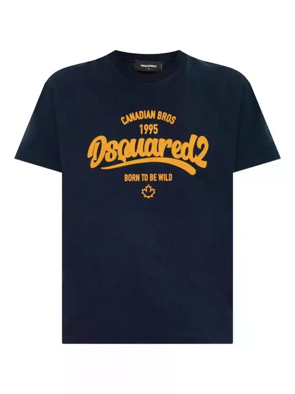 Dsquared2 Canadian Bros-print T-shirt