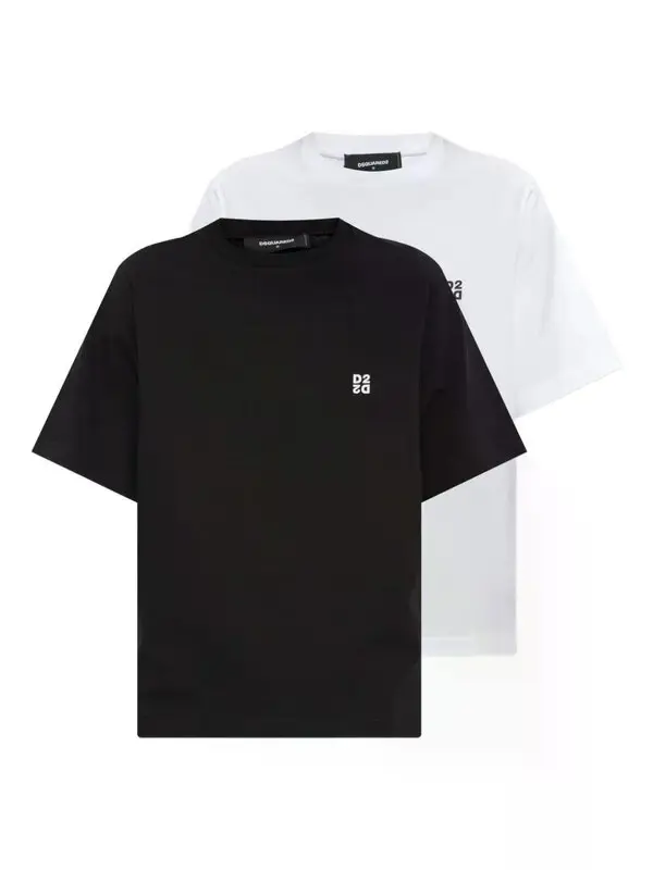 Dsquared2 Logo Print Cotton T-shirt