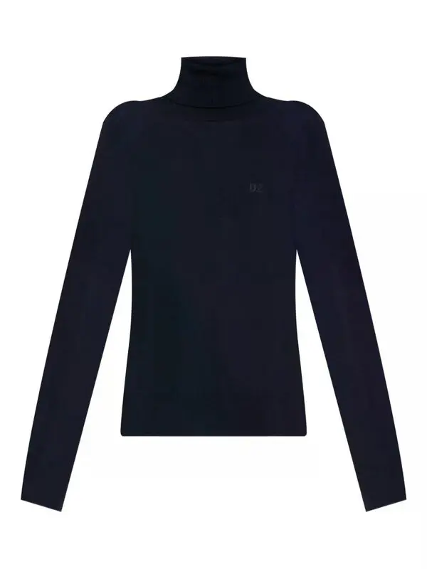 Dsquared2 Logo-detail Turtleneck Sweater