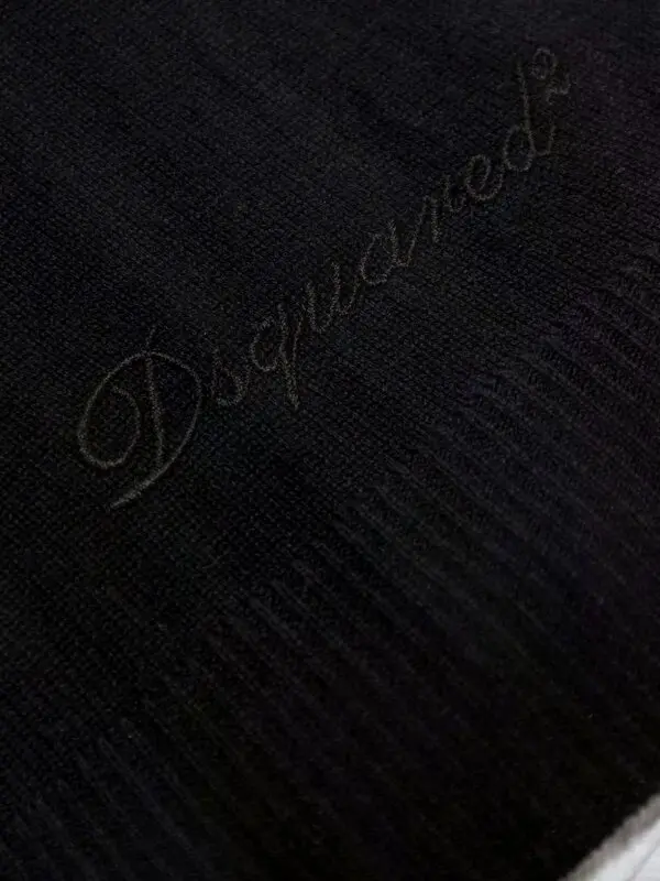 Dsquared2 Cap-sleeve Turtleneck Top