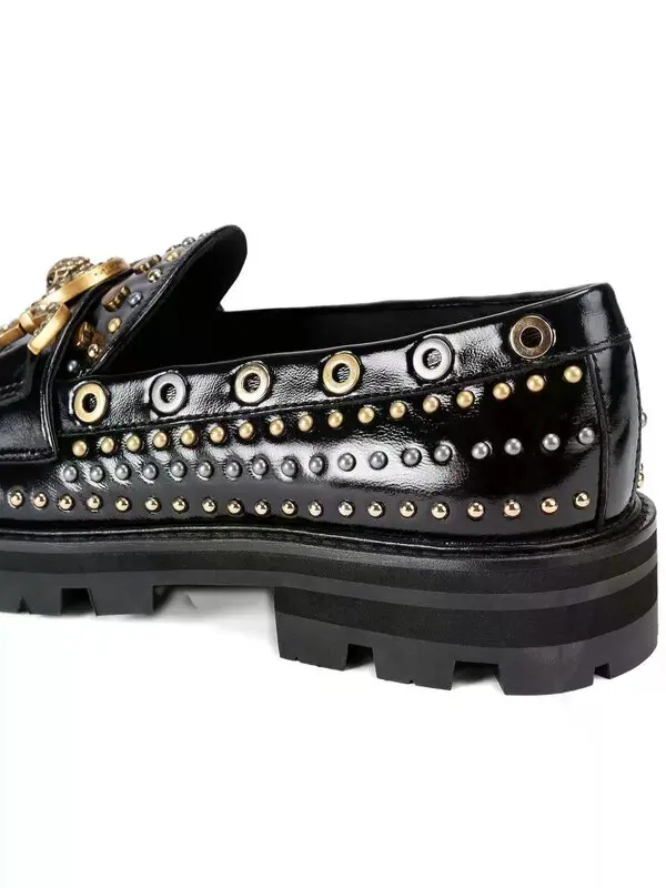 Kurt Geiger Maison Stud-embellished Loafers