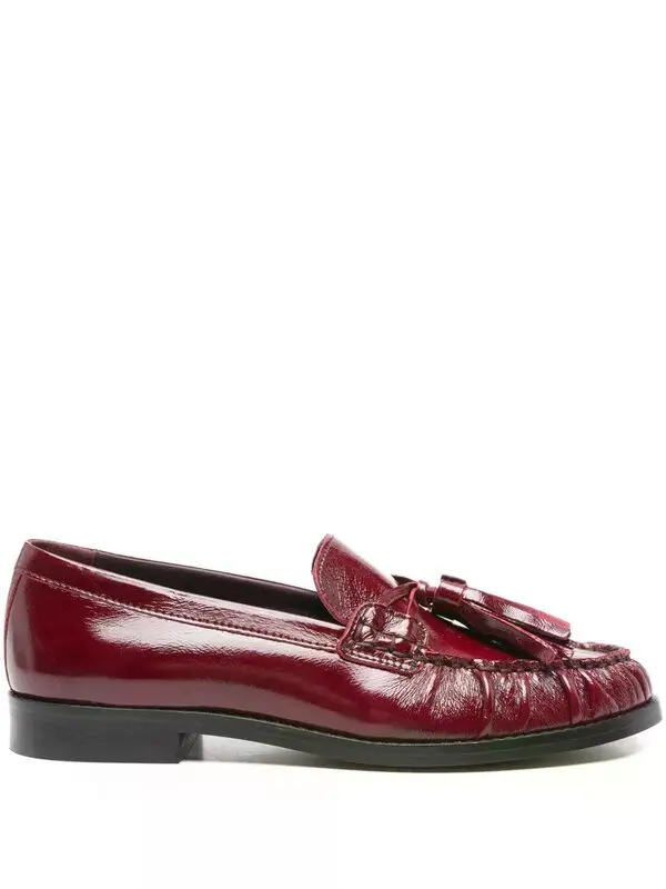 ALOHAS Tassel-detail Leather Loafers