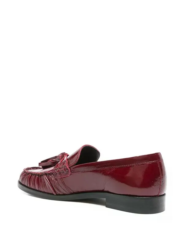 ALOHAS Tassel-detail Leather Loafers