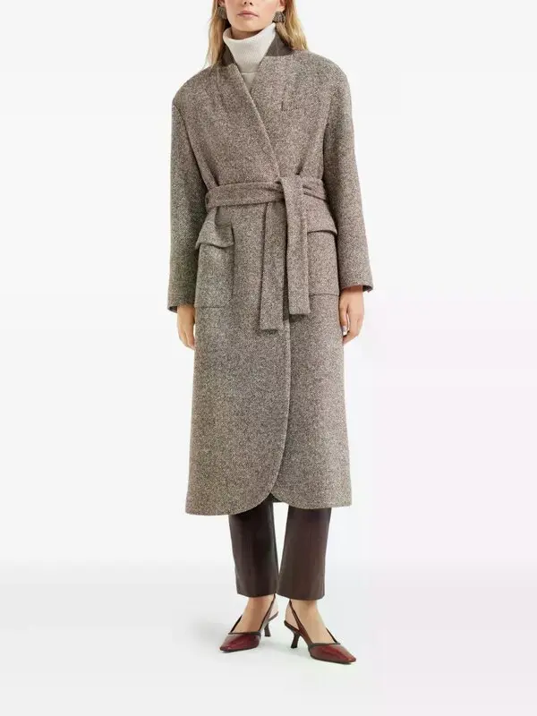 Brunello Cucinelli Belted Coat