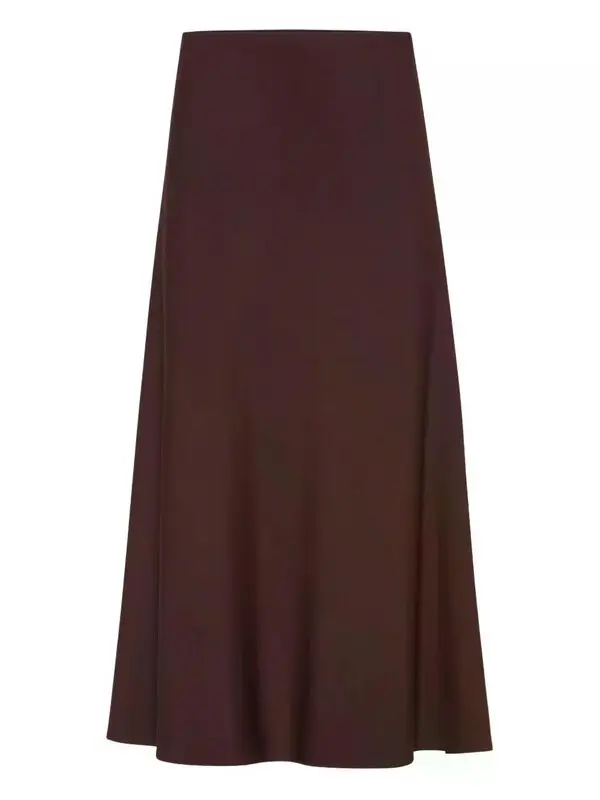 Brunello Cucinelli A-line Midi Skirt - Red