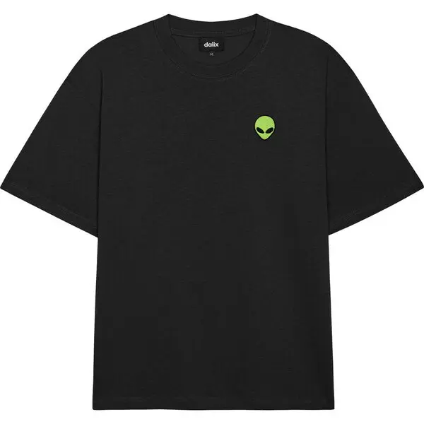 DALIX Alien Heavyweight Relaxed Tee - Black