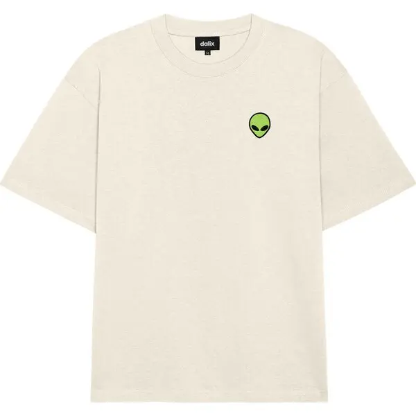 DALIX Alien Heavyweight Relaxed Tee - Bone