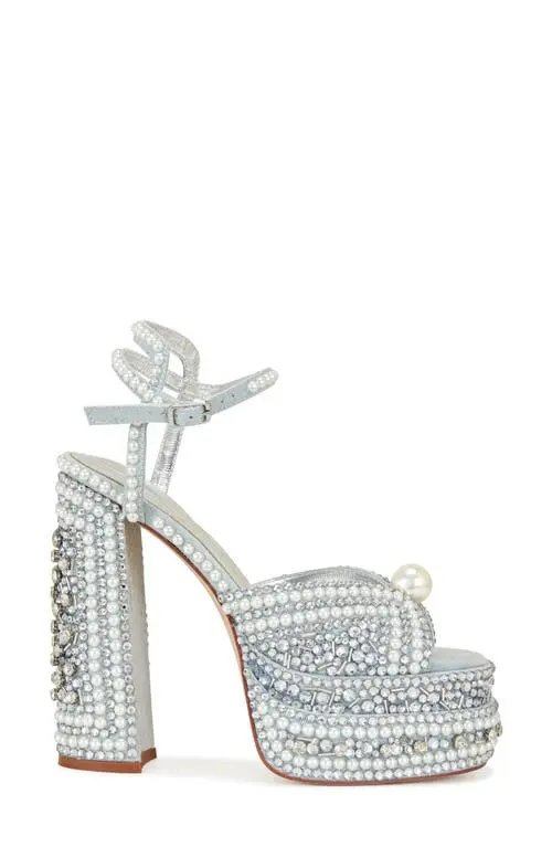 AZALEA WANG Ankle Strap Platform Sandal