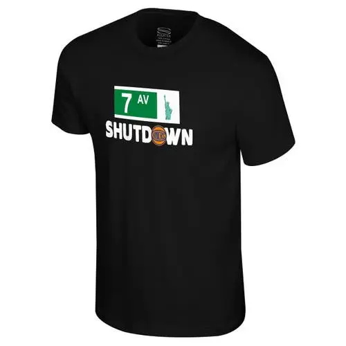 STADIUM ESSENTIALS New York Knicks 7th Avenue Shutdown T-shirt