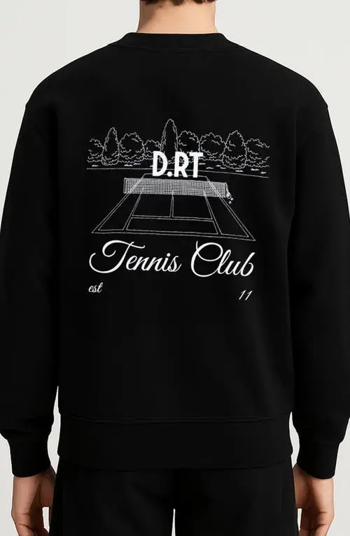 D.RT Cotton Crewneck Sweatshirt