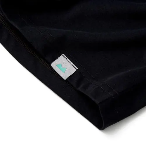 MYLES APPAREL Everyday Tee With Pocket - Black