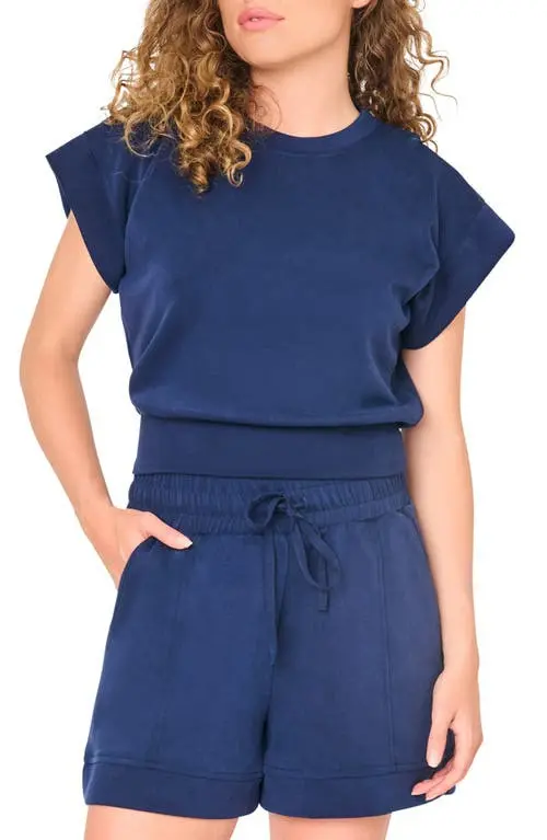 GIBSONLOOK Luxe Everywhere Top - Navy