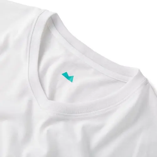 MYLES APPAREL Everyday V-neck T-shirt - White