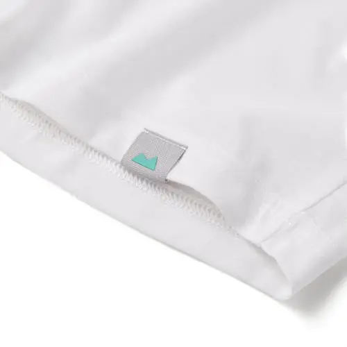 MYLES APPAREL Everyday V-neck T-shirt - White