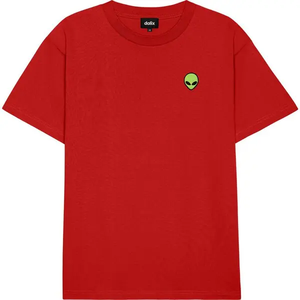 DALIX Alien Heavyweight Tee - Red