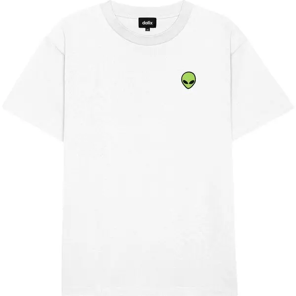 DALIX Alien Heavyweight Tee - White