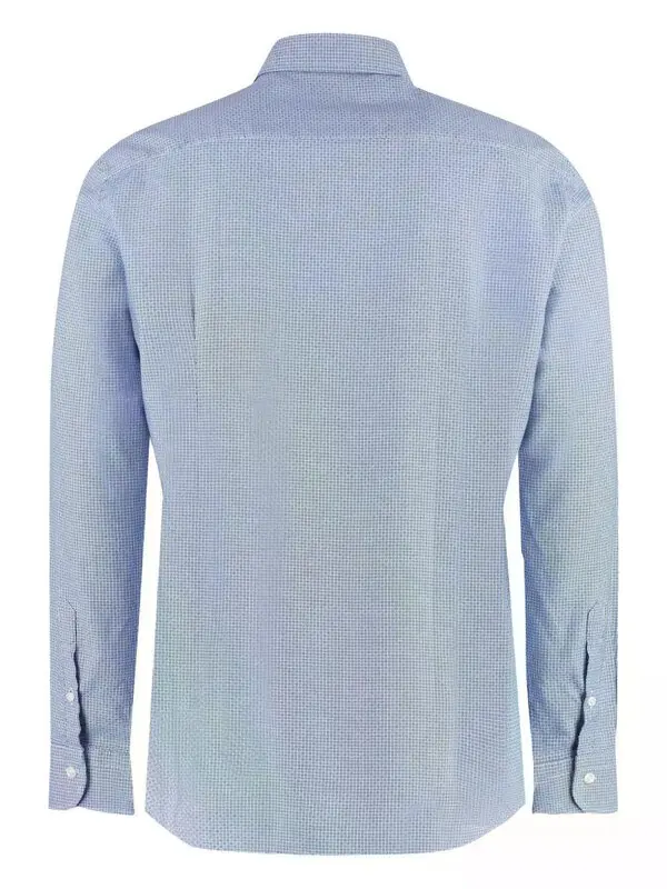 BASTONCINO Cotton Shirt - Blue