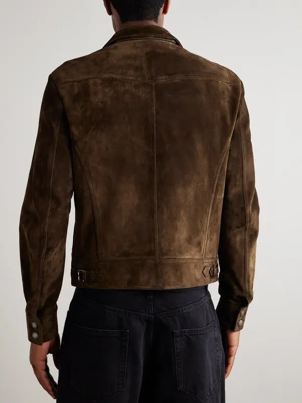 TOM FORD Slim-fit Suede Jacket
