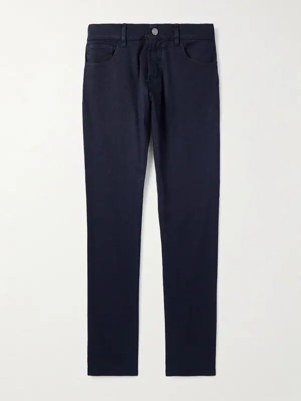 Ralph Lauren Purple Label Slim-fit Stretch Jeans - Blue