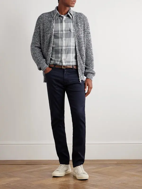 Ralph Lauren Purple Label Slim-fit Stretch Jeans - Blue