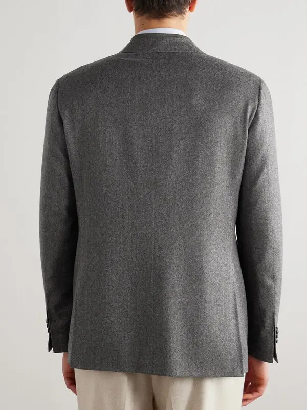Canali Impeccabile Wool Suit Jacket - Gray
