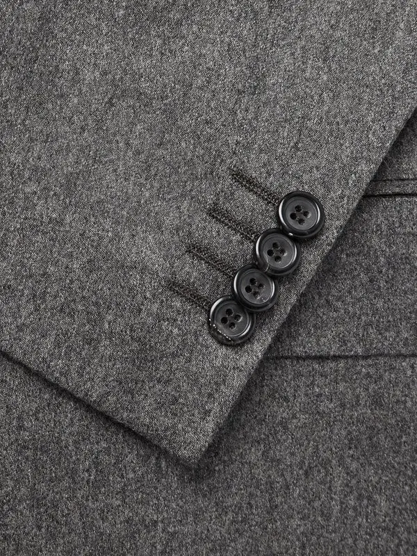 Canali Impeccabile Wool Suit Jacket - Gray