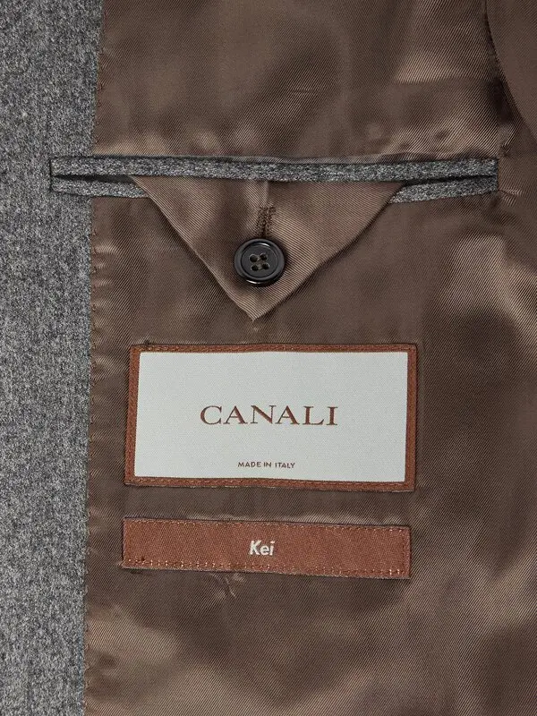 Canali Impeccabile Wool Suit Jacket - Gray