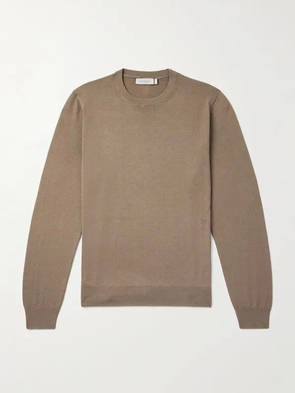 Canali Cashmere Sweater - Brown